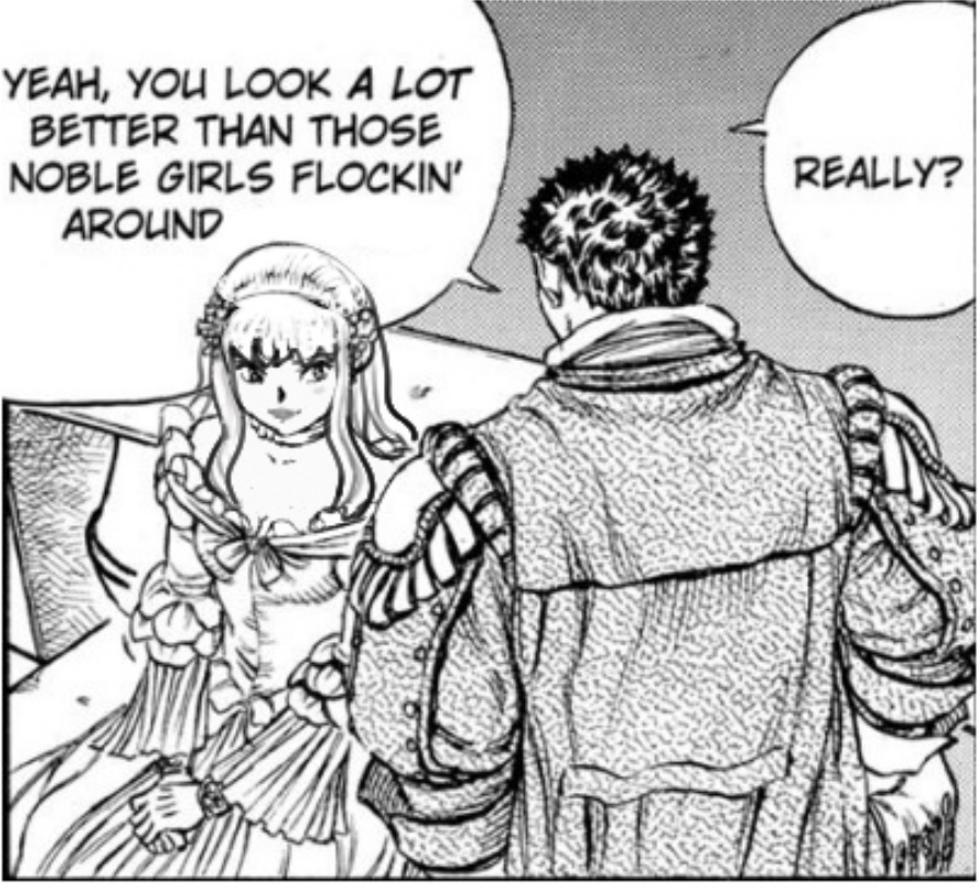 Lady Griffith X Guts Berserk Party Scene By Femflare On Deviantart