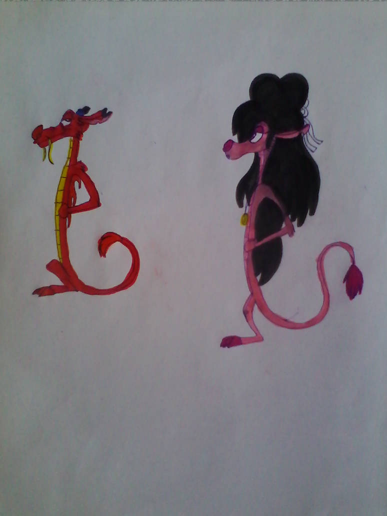 Mulan Mushu And Mei By Missserbianjelena On Deviantart