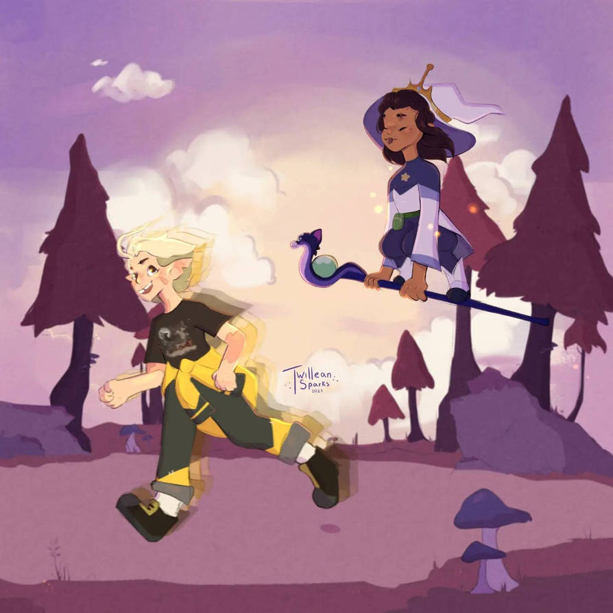 Luz And Hunter By Twilleansparkz On Deviantart