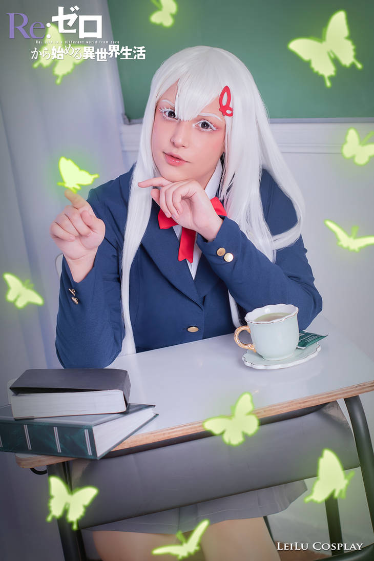 Re Zero Echidna School Ver By Leilucosplay On Deviantart