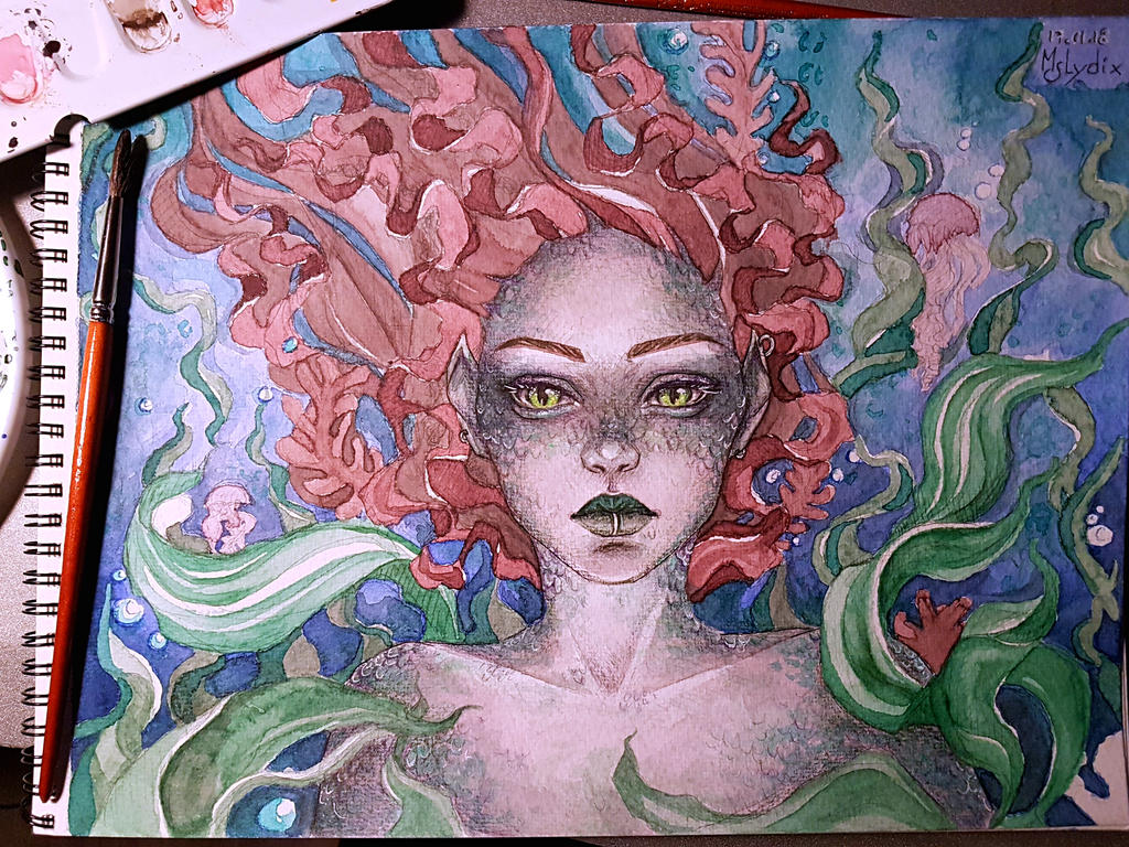 Sea Nymph By Mslydix On Deviantart
