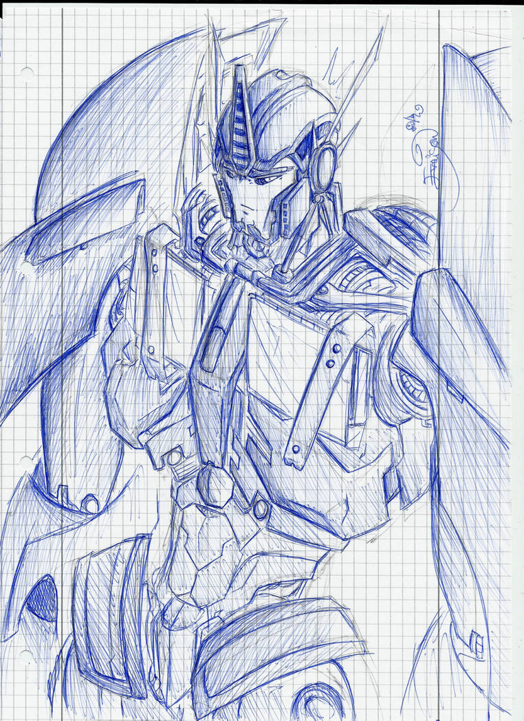 Tfp Optimus Sketch By Evaison On Deviantart