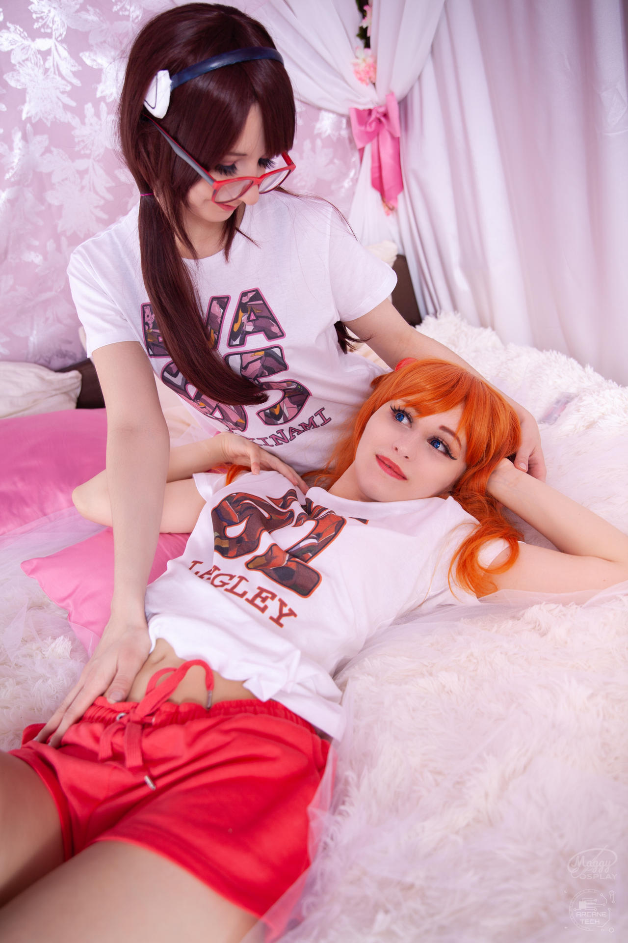 Asuka And Mari By Maggycosplay On Deviantart