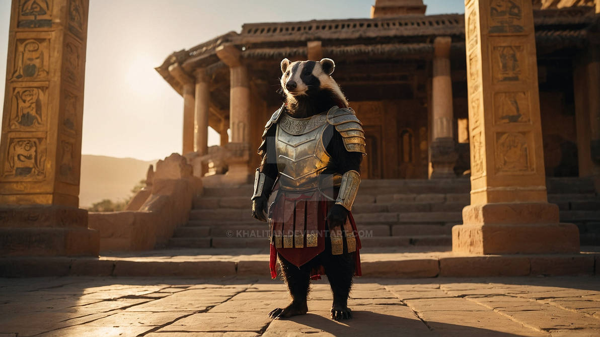 Badger Temple Guardian By Khalitan On Deviantart