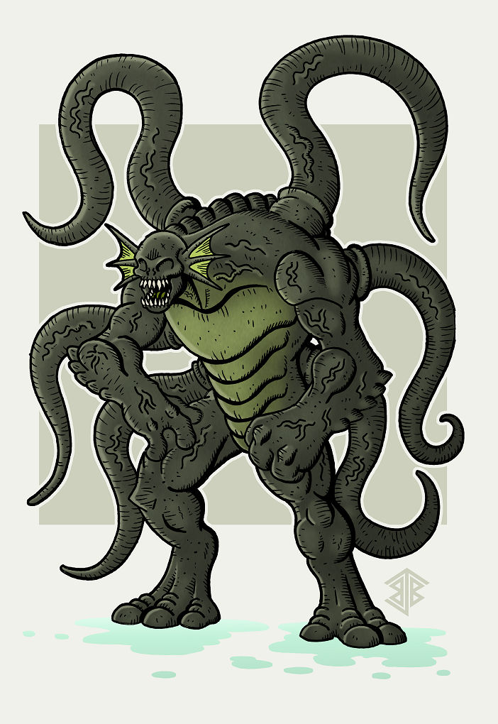 Swamp Monster By Mcslackerton On Deviantart
