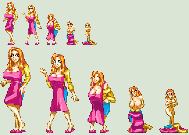 Shrinking Anime Chick By Casetermk On Deviantart
