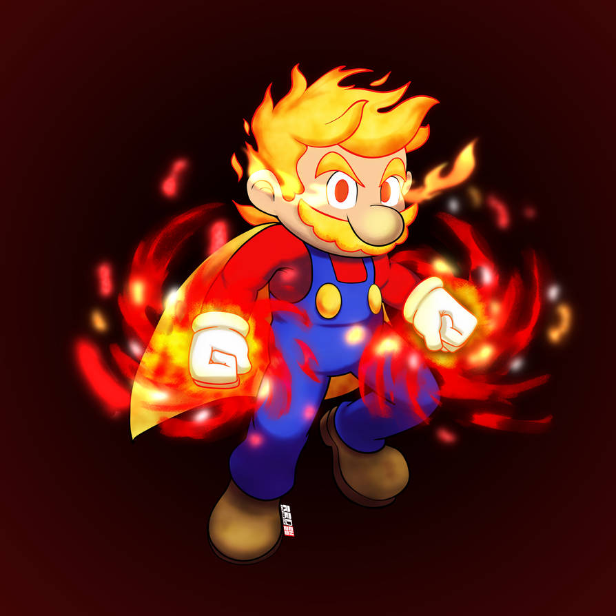 Fire Fury Mario By Redexcellence On Deviantart