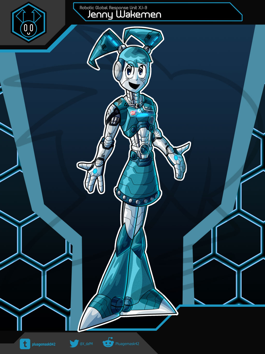 Nexus Redesigns Jenny Wakemen By Pluagemask042 On Deviantart