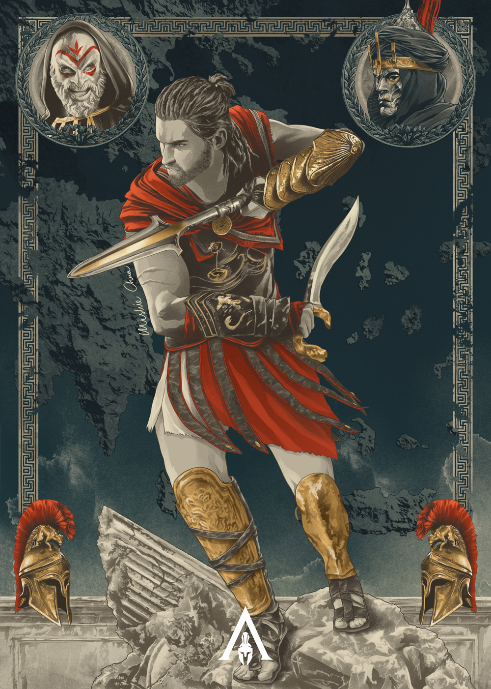 Assassins Creed Odyssey Alexios By Roxcrosser On Deviantart