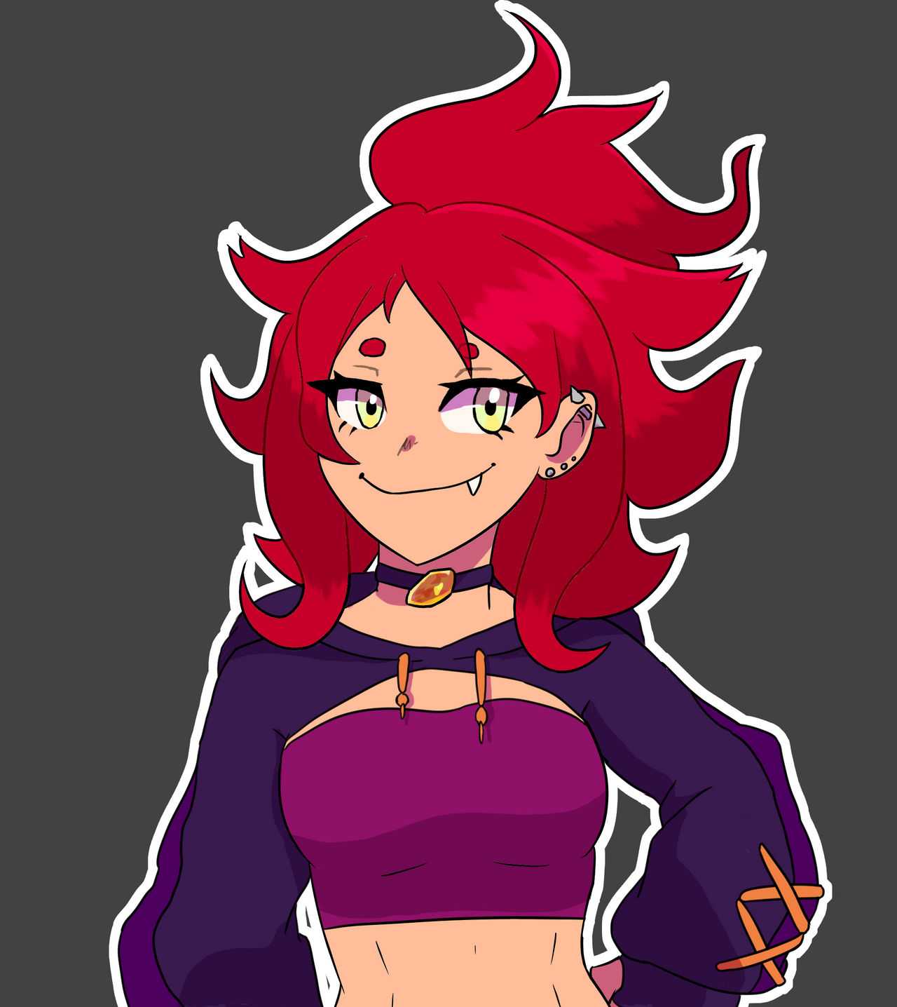 Fire Gym Leader Yvaine By Pqkopee On Deviantart