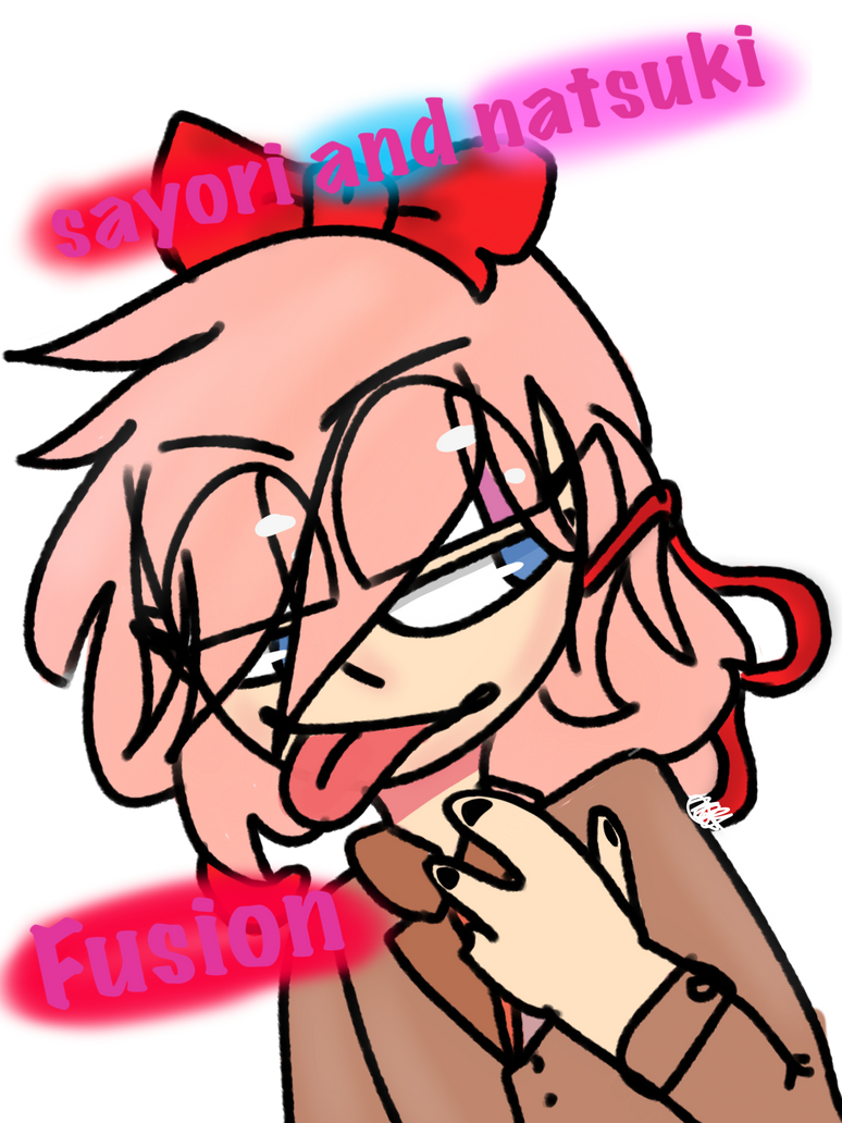 Ddlc Sayori And Natsuki Fusion By Niahxnerd On Deviantart