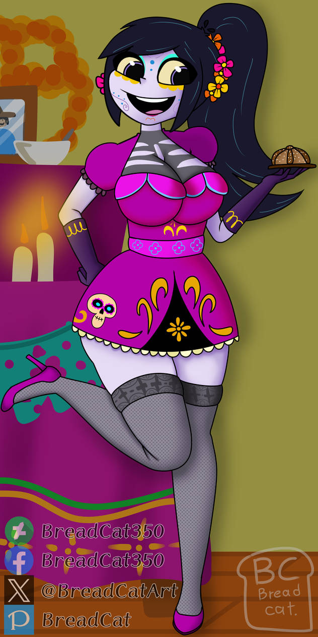 Catalina La Catrina By Breadcat350 On Deviantart