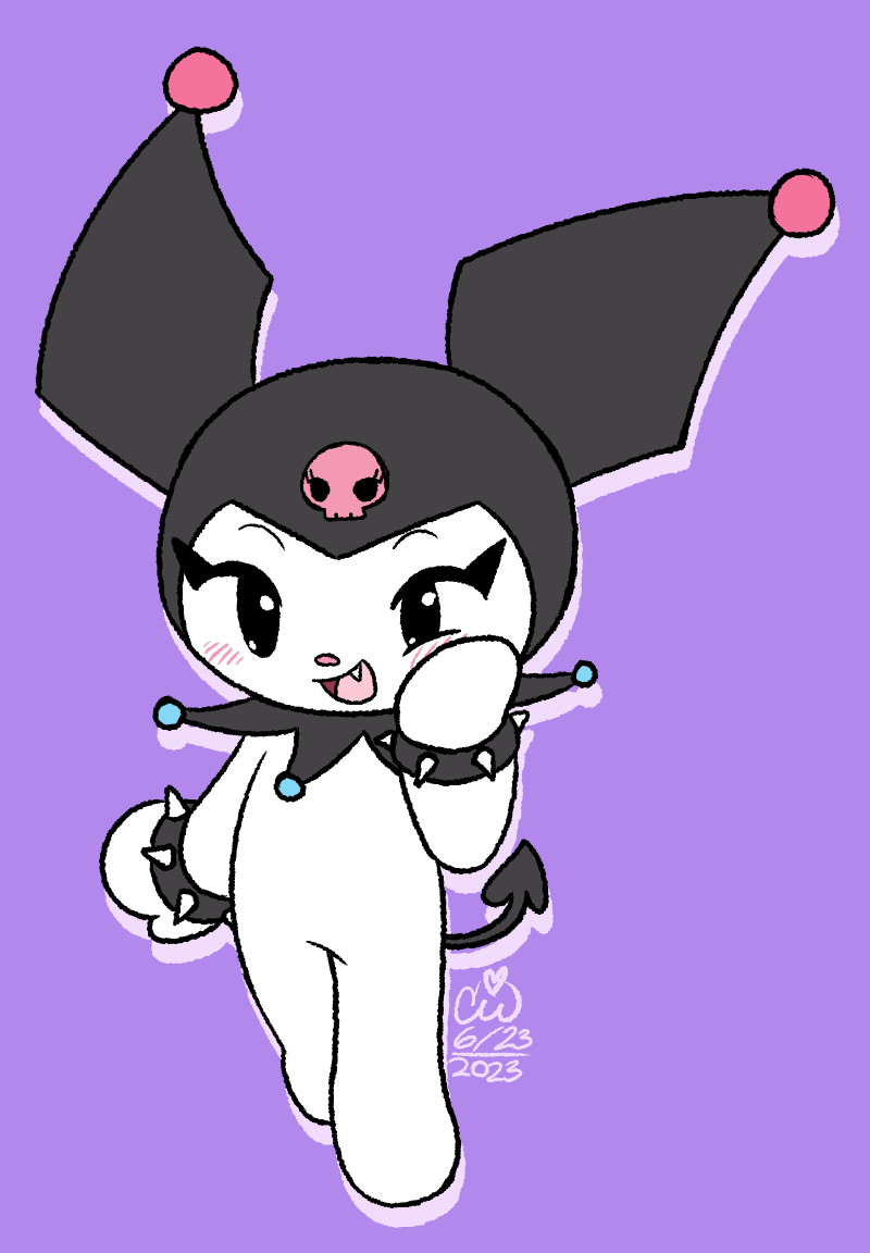 Kuromi! by CaikSlyce on DeviantArt Kuromi! by CaikSlyce on DeviantArt