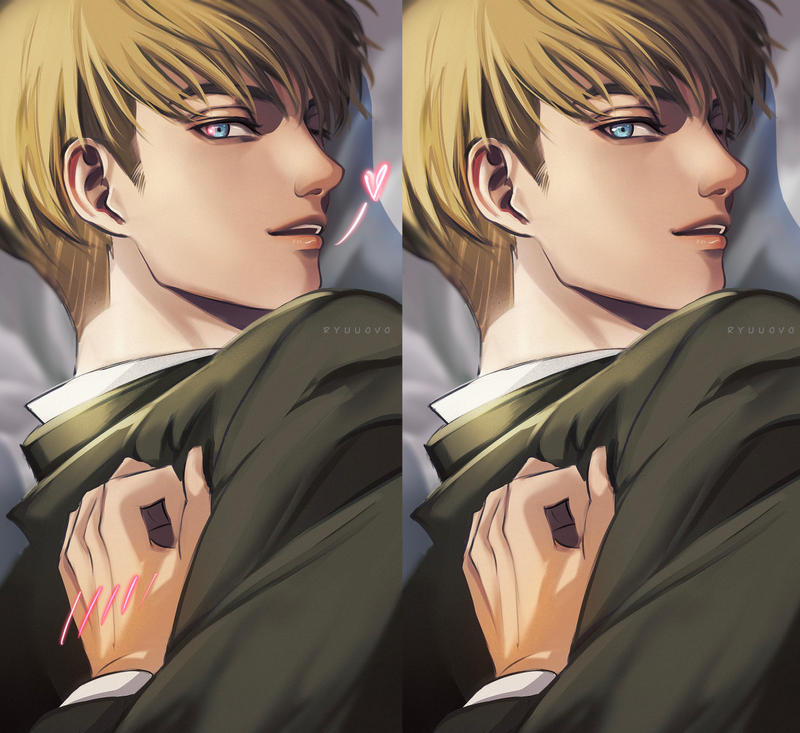 Armin Glow Up By Ryuuovo On Deviantart