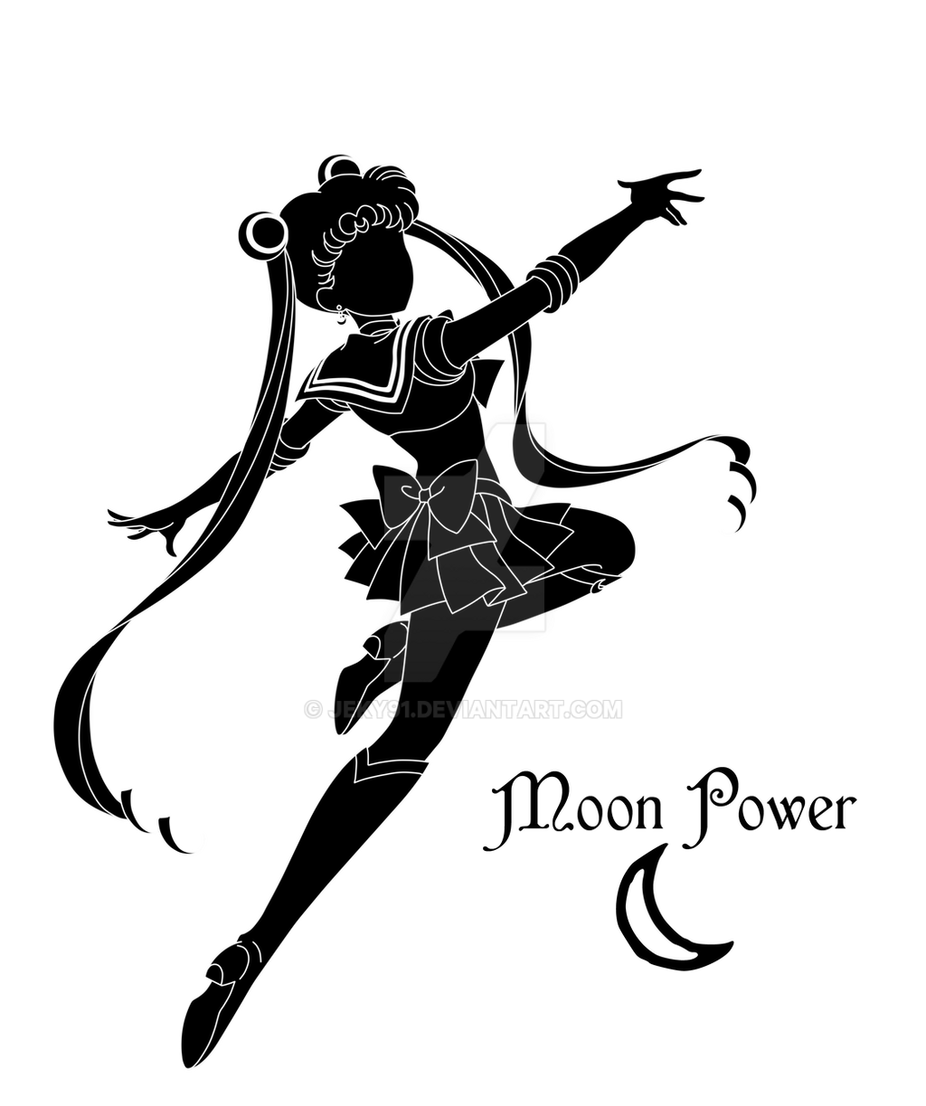 Sailor Moon Silhouette By Jeky91 On Deviantart