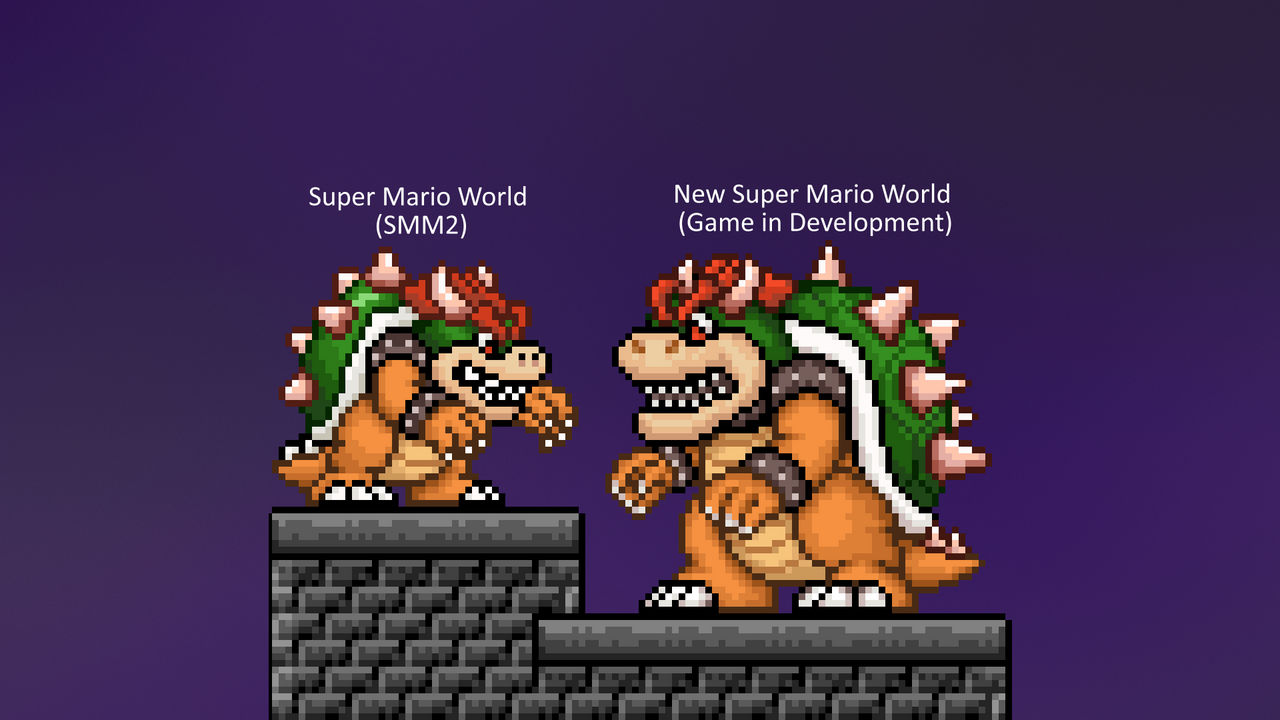 SMW (SMM2) Bowser VS. NSMW Bowser by EnvarArt on DeviantArt SMW (SMM2) Bowser VS. NSMW Bowser by EnvarArt on DeviantArt