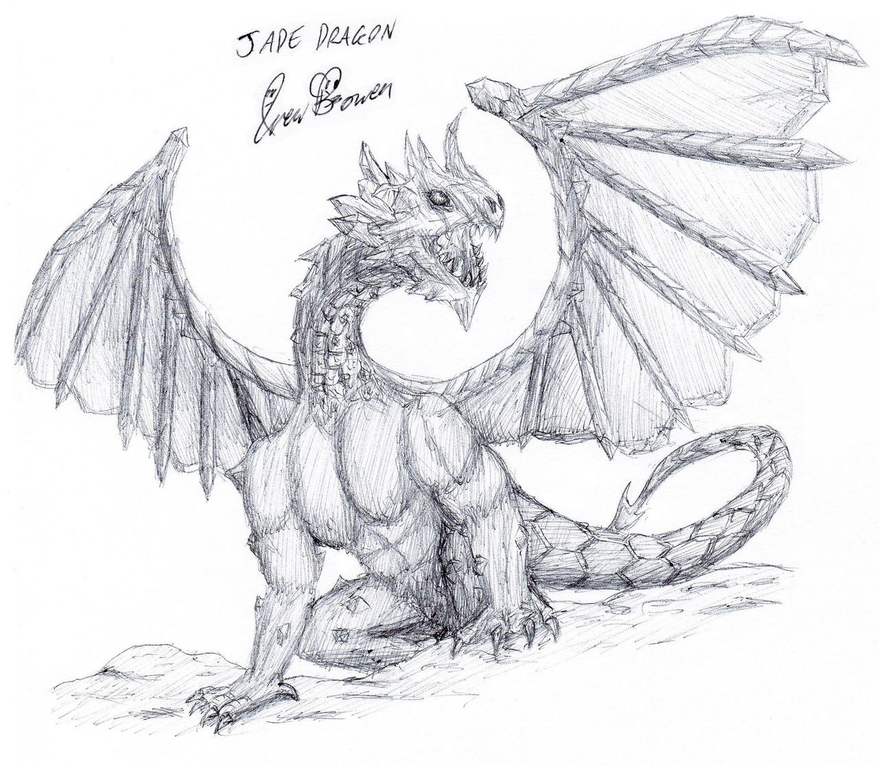 Jade Dragon By Saintlolo On Deviantart