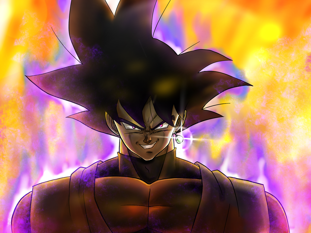 Goku Black Illustration By Dokkandeity On Deviantart