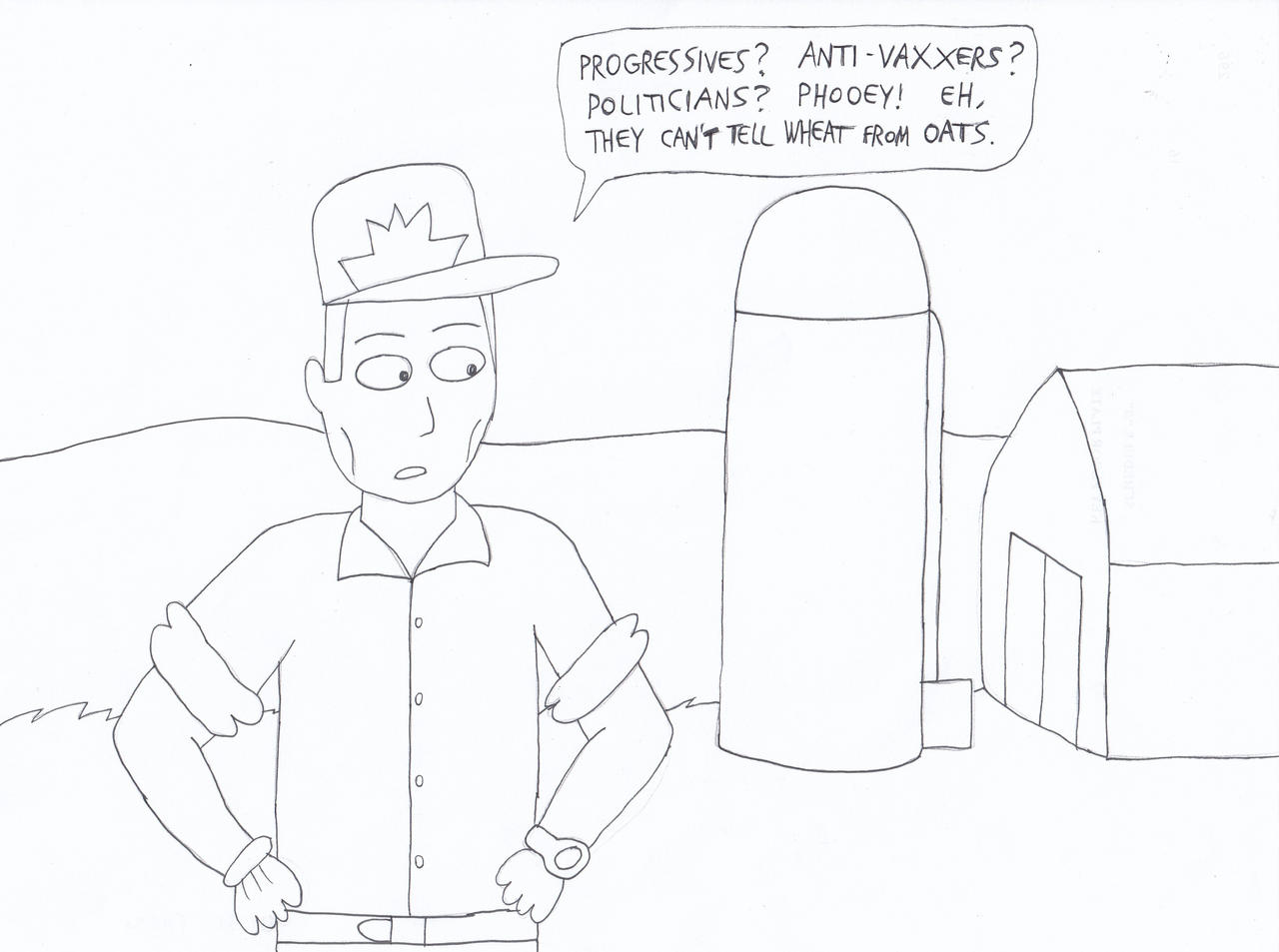 Inktober 2022: Day 31 - Farm by BatAstroFan on DeviantArt Inktober 2022: Day 31 - Farm by BatAstroFan on DeviantArt
