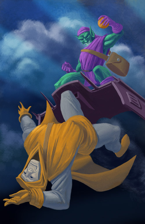 green-goblin vs. hobgoblin by tonysteck on DeviantArt green-goblin vs. hobgoblin by tonysteck on DeviantArt