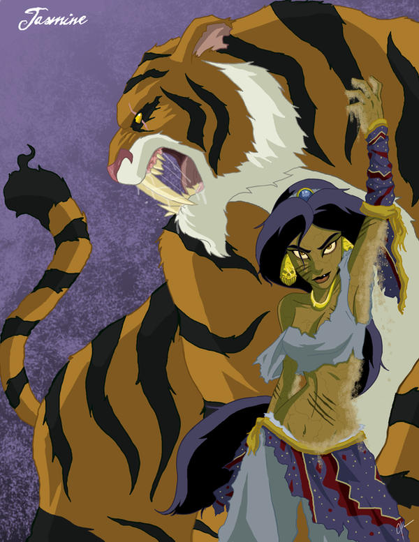 Twisted Princess: Jasmine by jeftoon01 on DeviantArt Twisted Princess: Jasmine by jeftoon01 on DeviantArt