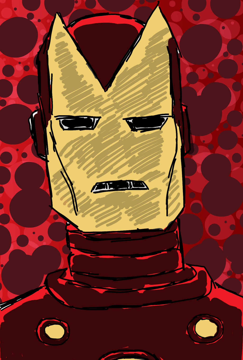 Classic Iron Man By Phantompencil20x5 On Deviantart