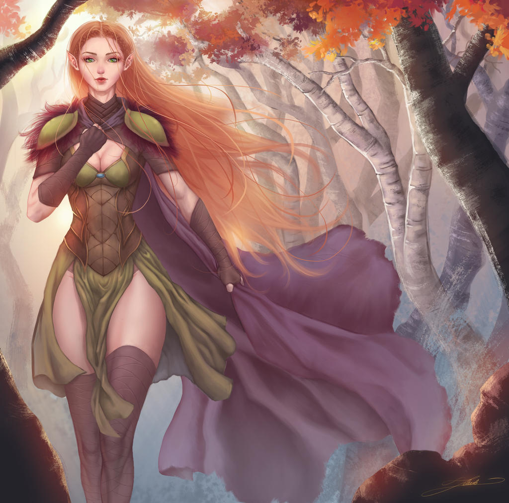 Dalish Elf Inquisitor by ArtJake on DeviantArt Dalish Elf Inquisitor by ArtJake on DeviantArt