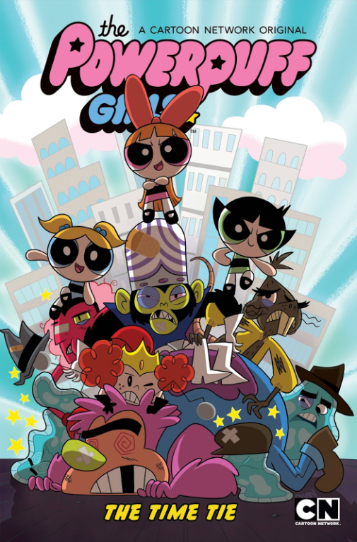 The Powerpuff Girls The Time Tie Comic Poster By Keylaworld100 On Deviantart