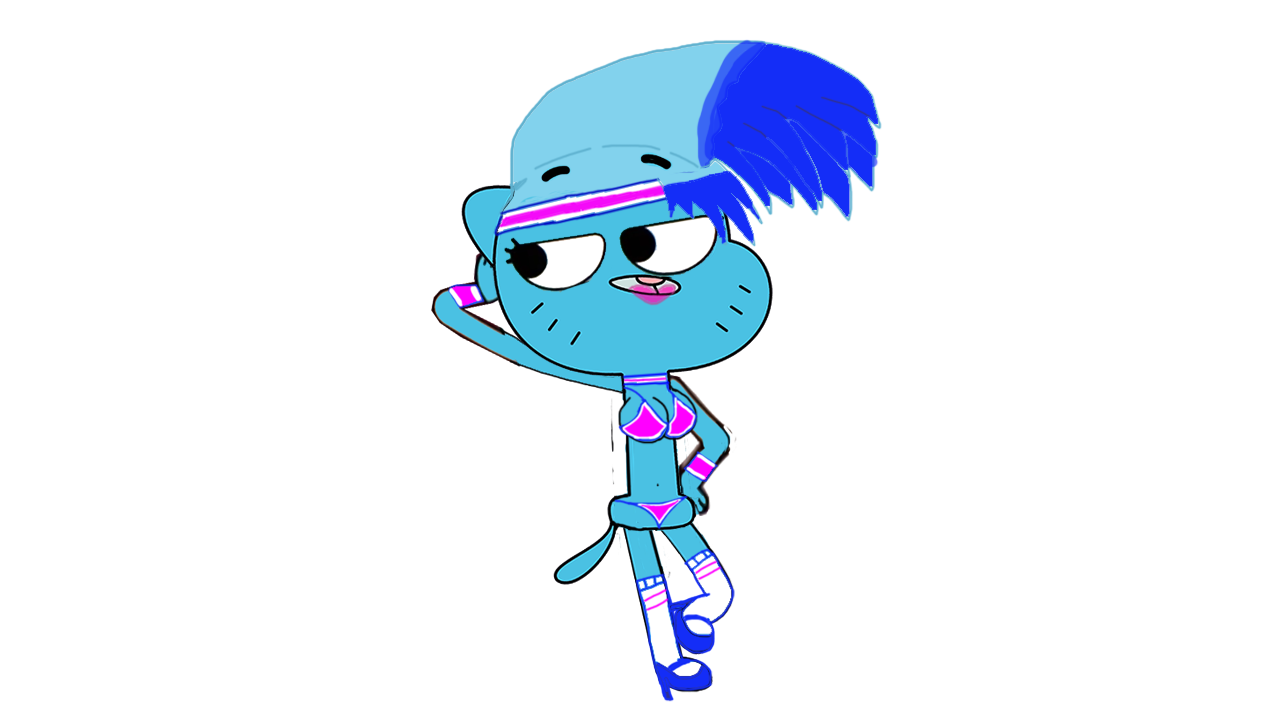 Nicole Watterson In 80s Summer Outfit Pose 2 By Idonotsleep2023 On