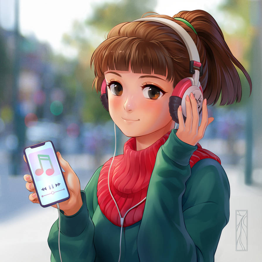 Lofi Girl By Kotikomori On Deviantart