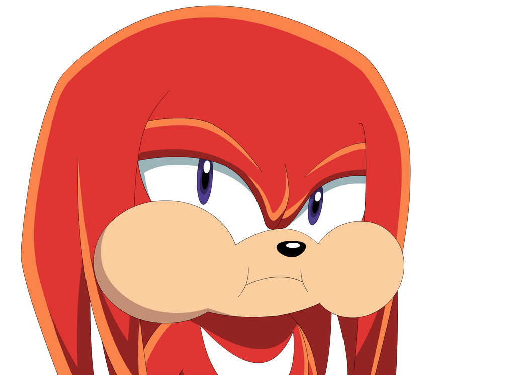 Sonic X Knuckles Puffy Cheeks By Dachgum On Deviantart