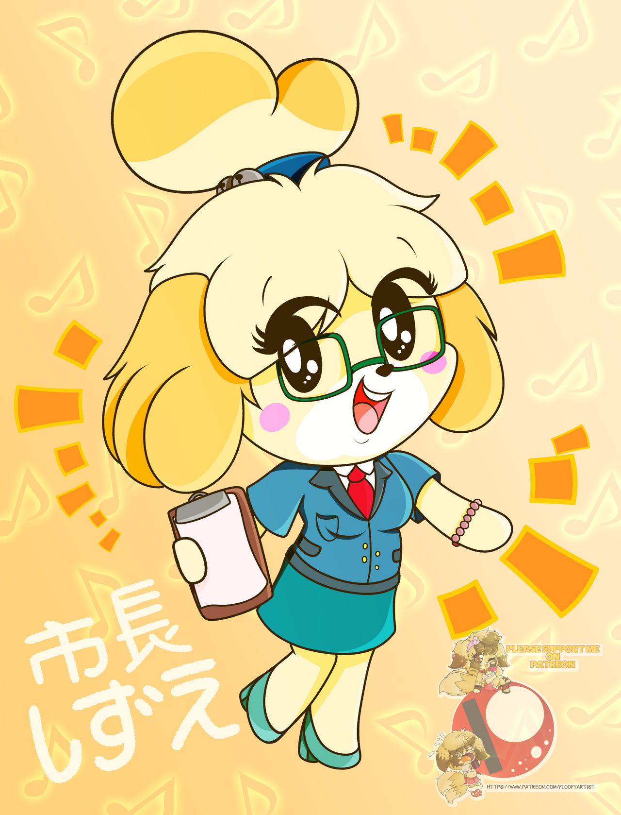 Mayor Isabelle by Floofy-Chu on DeviantArt Mayor Isabelle by Floofy-Chu on DeviantArt