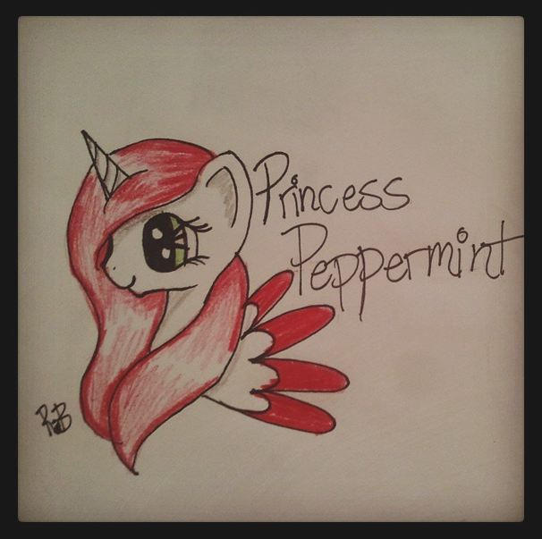 Princess Peppermint By Mlpchocolaterain On Deviantart