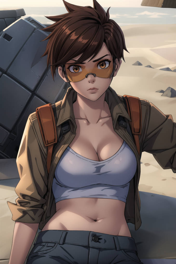 Tracer 1 Overwatch By Frosteyeai On Deviantart