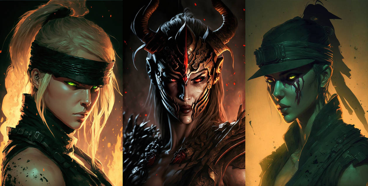 Mortal Kombat Female Character Concept Art 1 By Starscreamaut On Deviantart
