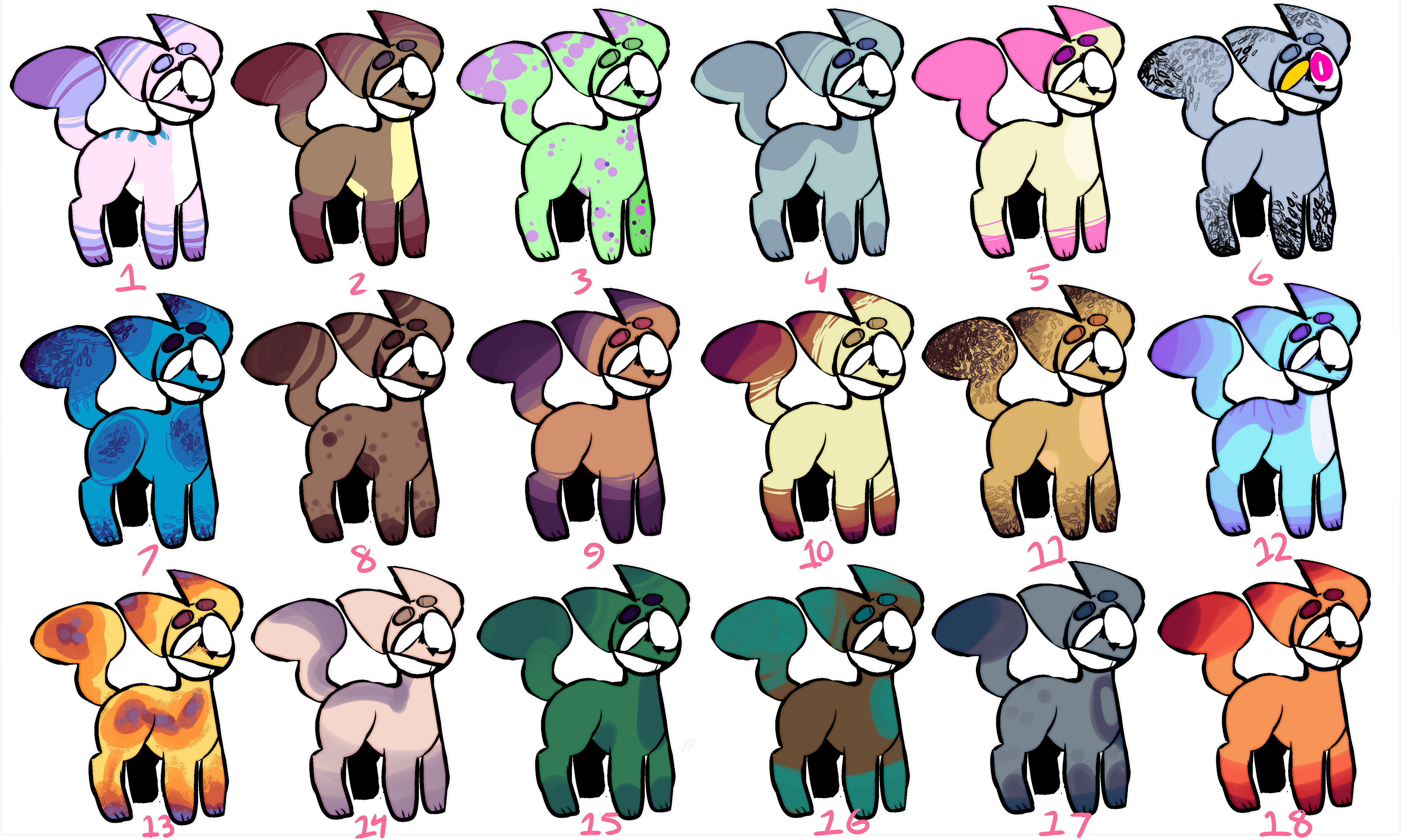 Adoptables by ulymushoo on DeviantArt Adoptables by ulymushoo on DeviantArt