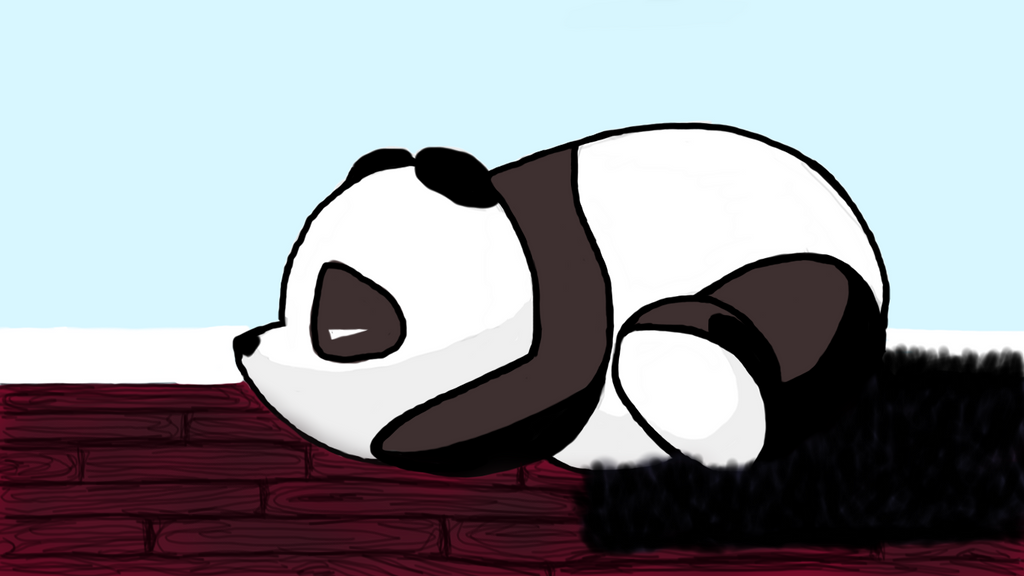 Sleepy Panda By Doodln3rd On Deviantart