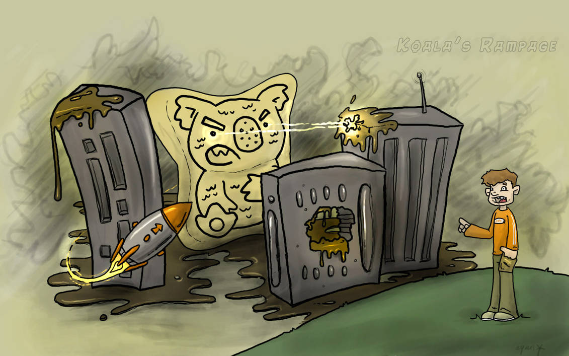 Koala's Rampage by slinky-caterpillar on DeviantArt