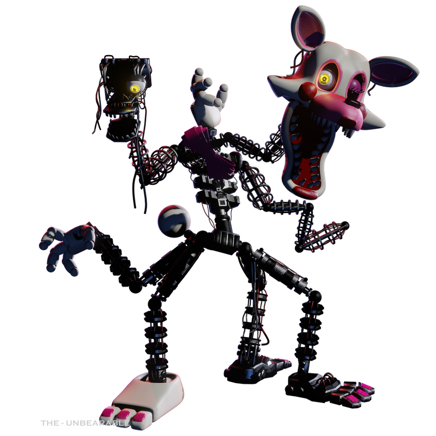 The Mangle Character Render by TheUnbearable101 on DeviantArt The Mangle Character Render by TheUnbearable101 on DeviantArt