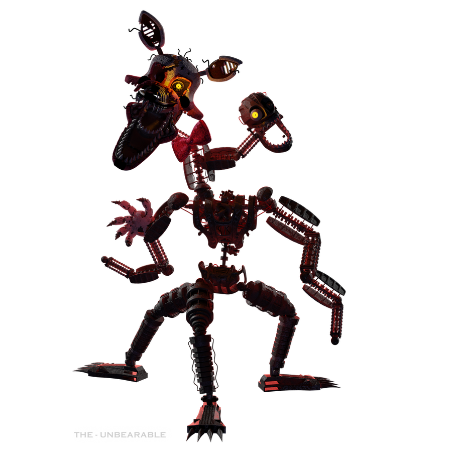 Nightmare Mangle Character Render by TheUnbearable101 on DeviantArt Nightmare Mangle Character Render by TheUnbearable101 on DeviantArt