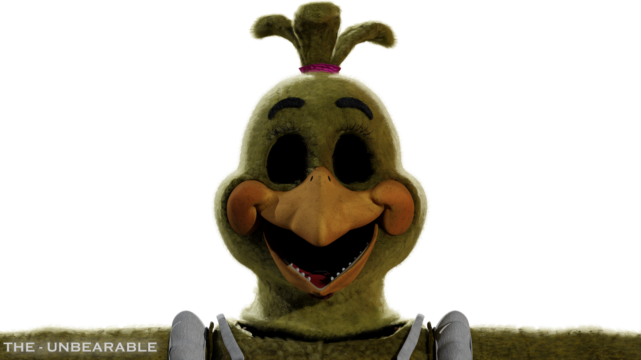 Realistic Chica Model Wip 6 Test 1 By Theunbearable101 On Deviantart