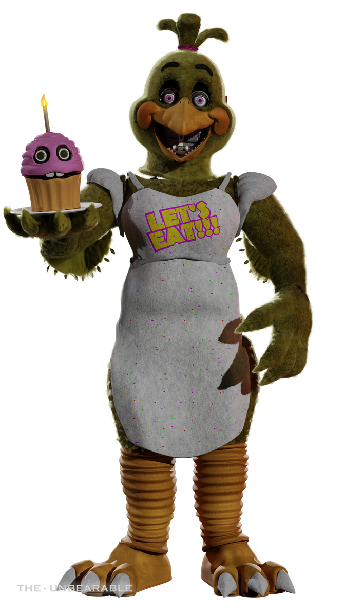 Realistic Chica Model 1 Full Body Final Model By Theunbearable101 On Deviantart