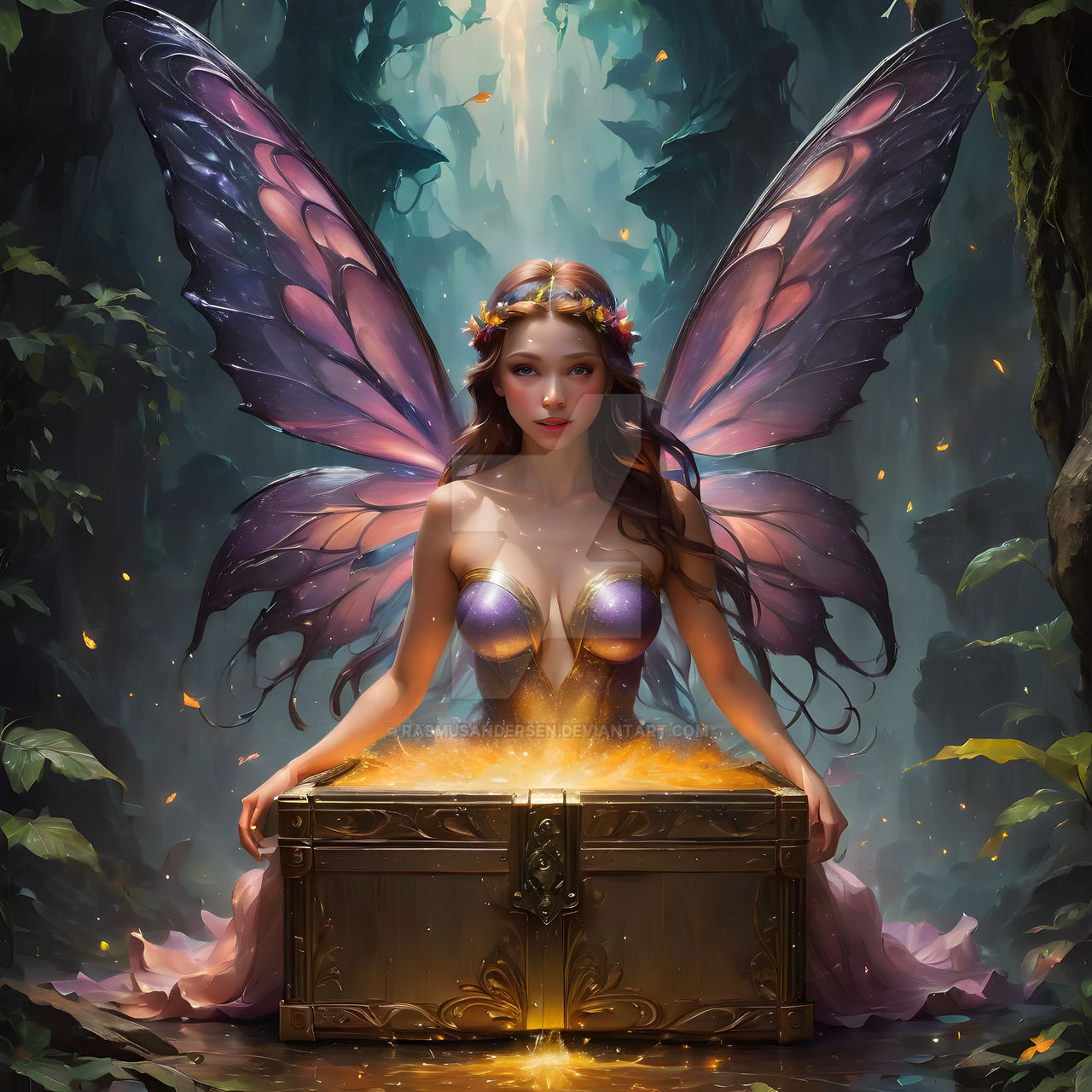 Pandora opens her box and releases Fairies by RasmusAndersen on DeviantArt Pandora opens her box and releases Fairies by RasmusAndersen on DeviantArt