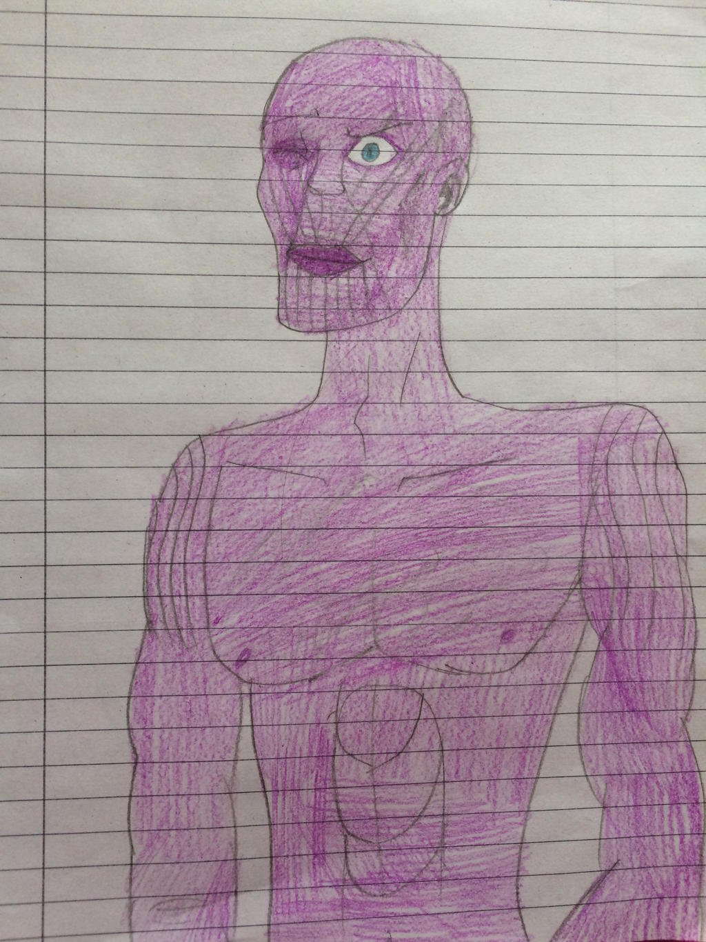 Shirtless Thanos By Kierathefemscout On Deviantart