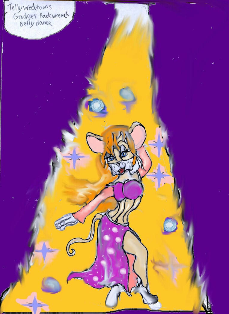 Gadget As Beautiful Belly Dancer Request By Bugssayian27 On Deviantart