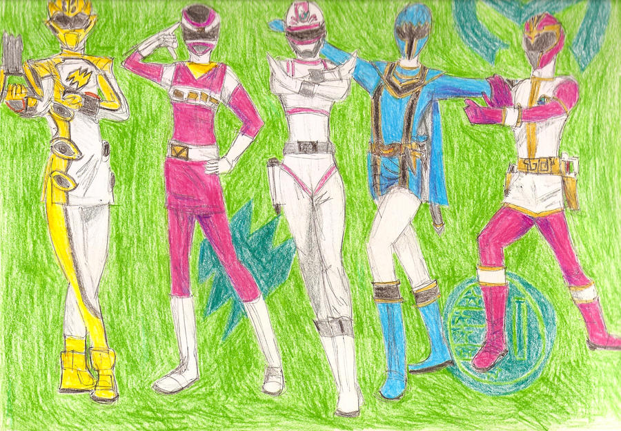 Female Rangers By Lavenderranger On Deviantart
