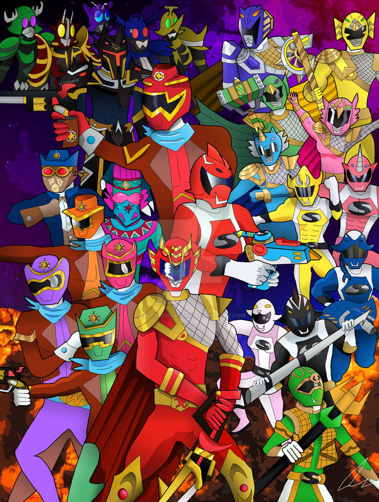 Mystech Deep Sea And Western Rangers Teamup By Lavenderranger On