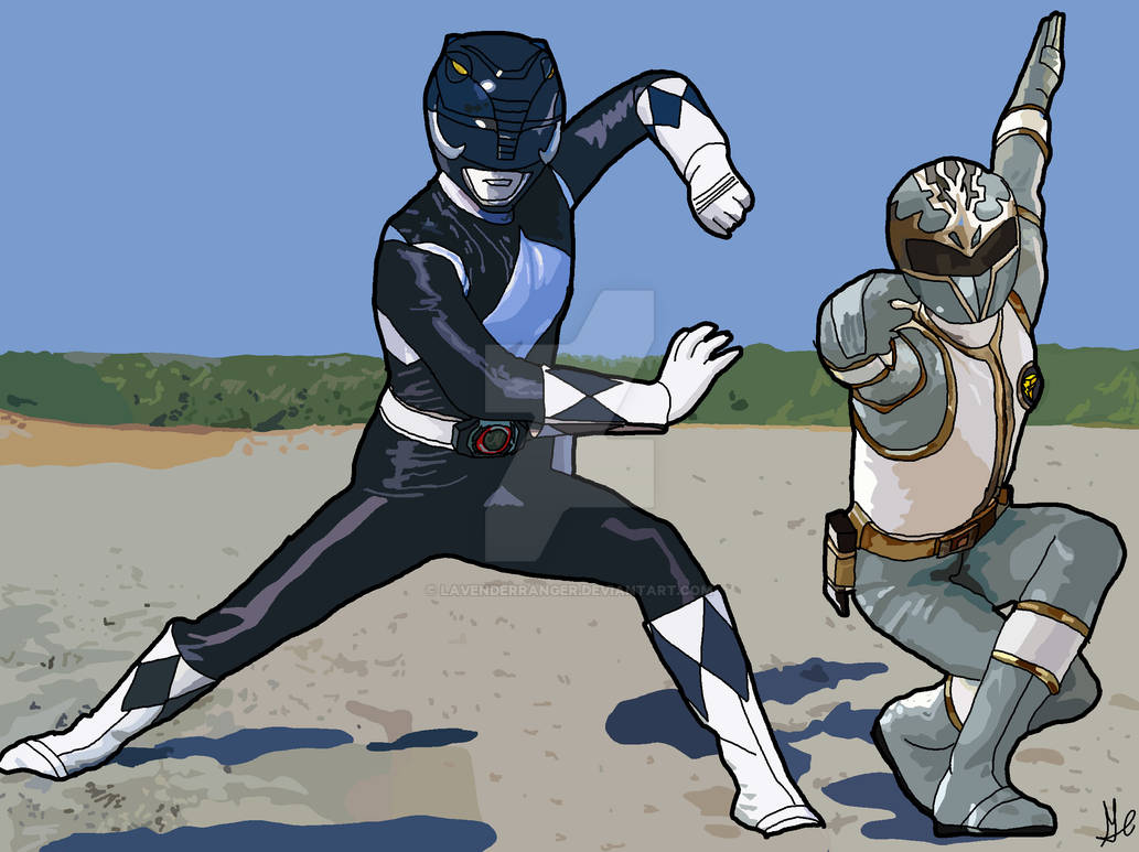 What If Black Ranger And Silver Ranger By Lavenderranger On Deviantart
