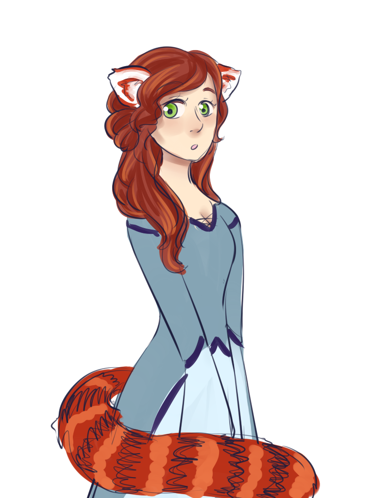 Red Panda Girl By Devilish Sisters On Deviantart