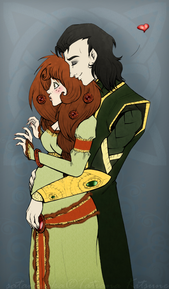 Loki And Sigyn By Satanuwka On Deviantart